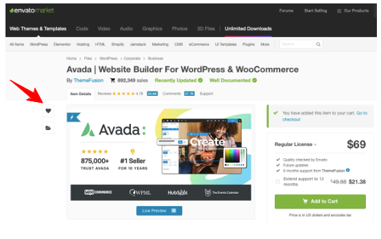 What are Favorites? – Envato Market Support | Help Center
