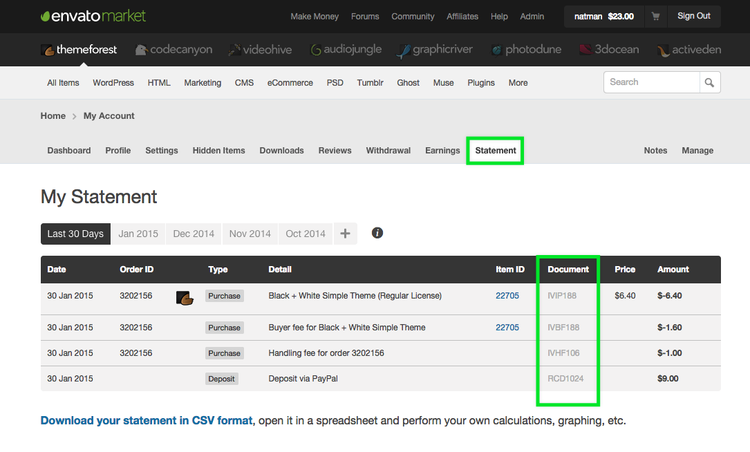 A Buyer's Guide to Your Statement & Documents – Help Center