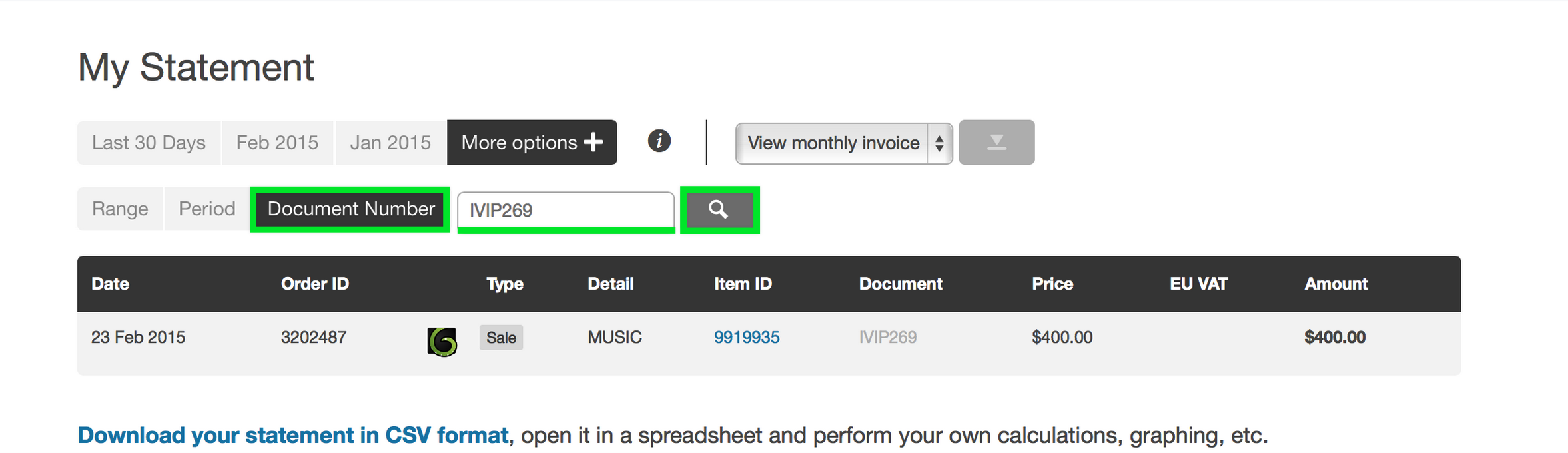 A Buyer's Guide to Your Statement & Documents – Help Center